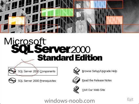 How Can I Install SQL Server 2000 Standard Edition SQL Server Windows Noob Com
