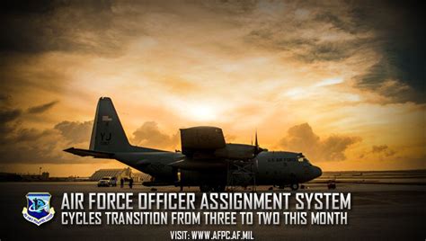 Dvids News Two Cycle Officer Assignment System Means More Time For Airmen Families To Make