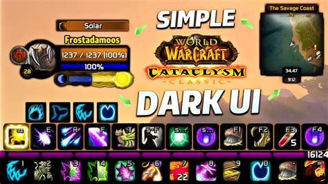 Classic Cata Wow Simple And Clean Ui Easy Setup Youtube
