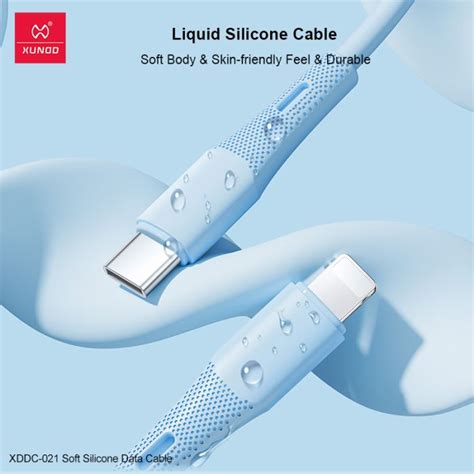 Xundd Liquid Silicone Data Fast Charging Cable