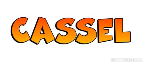 Cassel Лого Бесплатный инструмент для дизайна имени от Flaming Text