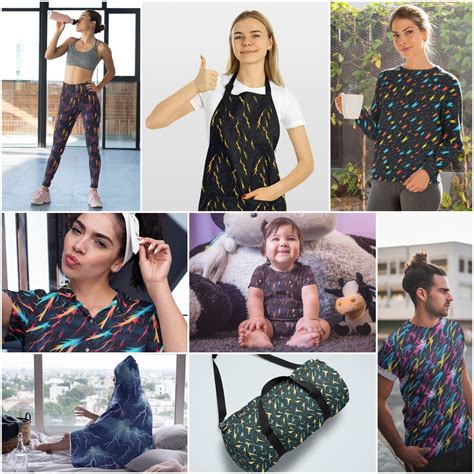 16 Lightning Patterns Bolt Seamless Patterns Thunder Repeatable Pattern