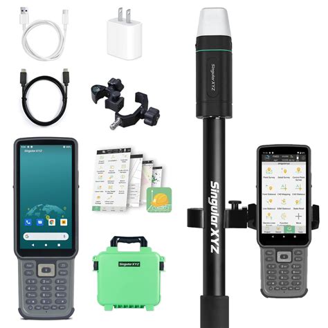 Rtk Gnss Survey Equipment With Network Rtk Rover Handheld Controller