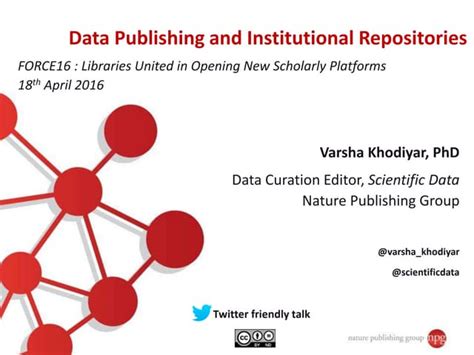 Data Publishing And Institutional Repositories Ppt