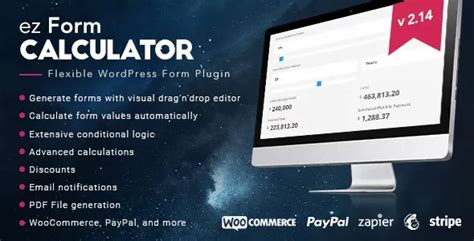 EZ Form Calculator Premium Plugin Wp99 In
