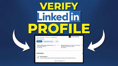 How To Verify Linkedin Profile In 2024 Linkedin Profile Verification