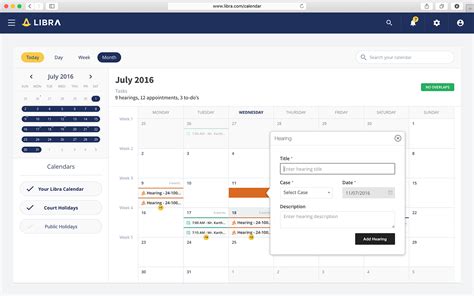 Daily UI 71 Schedule On Behance