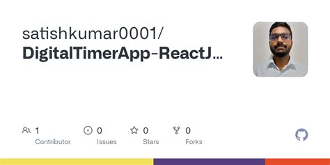 Github Satishkumar0001digitaltimerapp Reactjs Coding Practice 19