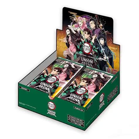 Demon Slayer Kimetsu No Yaiba Union Arena Booster Box Ue Bt Kurigames Tcg