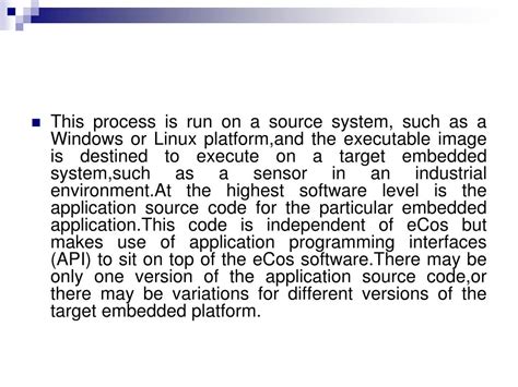 Ppt Operating System 13 Embedded Operating Systems Powerpoint