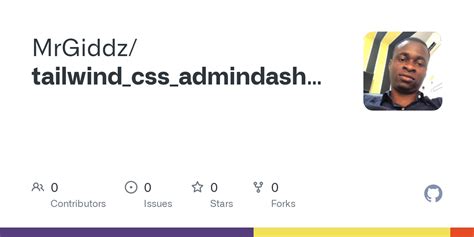 GitHub MrGiddz Tailwind Css Admindashboard