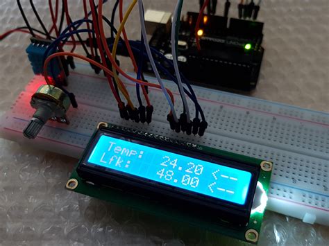 Temperature And Humidity Lcd Dht11 Arduino Project Hub