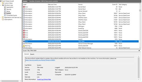 Event 1796 Tpm Wmi Page 3 Windows 10 Forums
