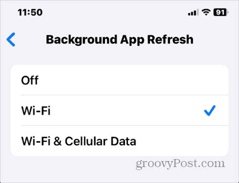 How To Disable Background App Refresh On IPhone