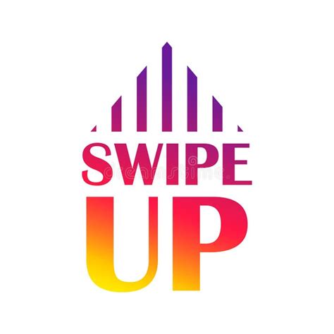 Swipe Up And Down Arrow Vector Icons Set Pull Up Vector Isolated Symbol Finger Swipe Arrow To