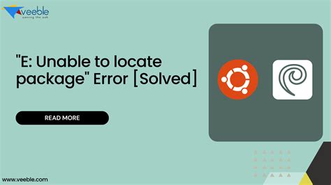 E Unable To Locate Package Error Solved Veeble Hosting