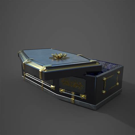 Metal Coffin Free 3d Model By Get Dead Entertainment