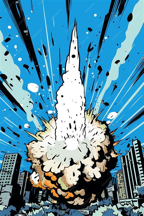 Premium Ai Image Rocketpropelled Grenade Rpg Explosion In An Urban