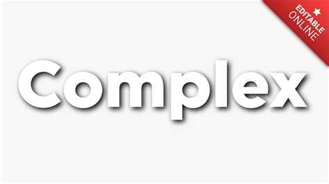 Complex Text Effect Generator Textstudio