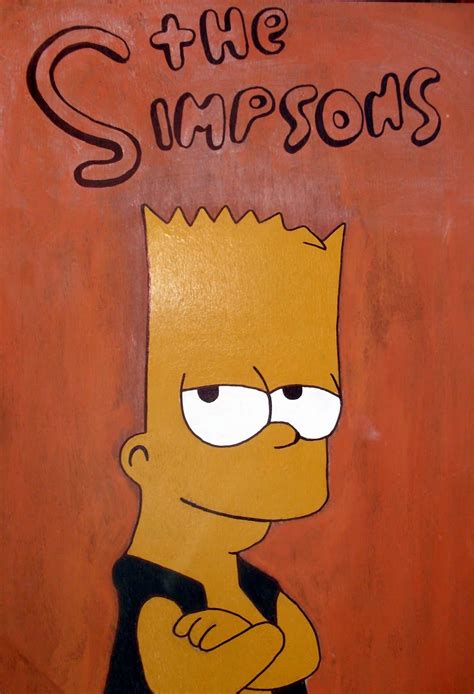 23 Graffitis Bart Simpson Dibujo A Lapiz