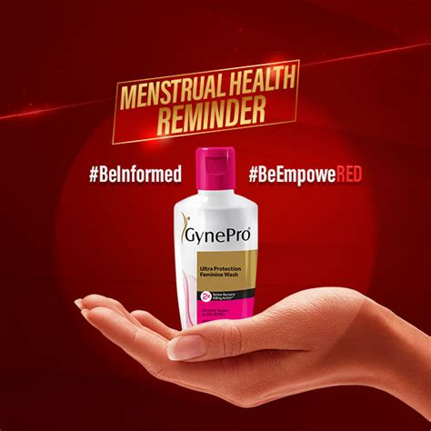 Why We Need To Normalize Red Days With Gynepro Ul Skin Sciences