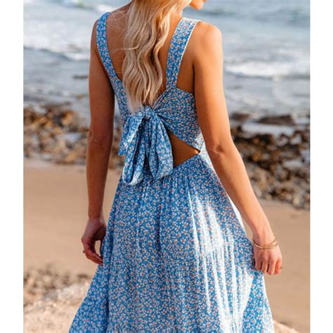 Open Back Summer Dresses