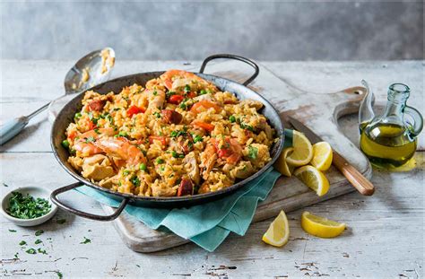 Easy Spanish Paella Recipe Tesco Real Food