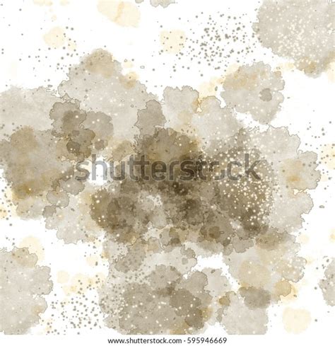 Brown Splatter Splatter Marks Background Effect Stock Illustration