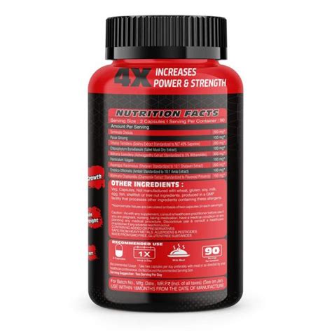 Wild Buck Hyper Bulk 90 Capsules Jiomart
