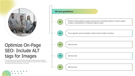 F976 Optimize On Page Seo Include Alt Tags For Images Selecting Target Markets And Target Market ...