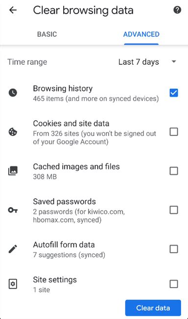 How To Clear Your Browsing History On Chrome For Android