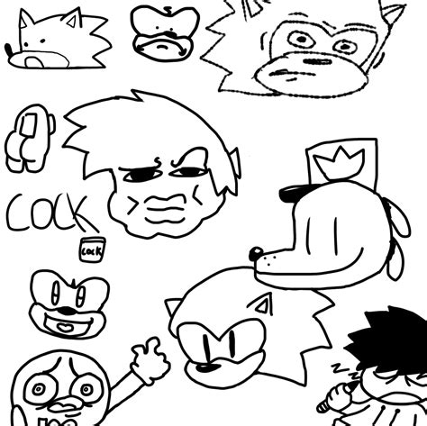 Random Doodles By Masterpiece12437 On Newgrounds