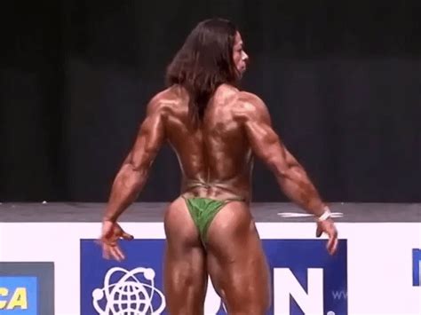 Her Back Double Bicep Pose Absolutely Spectacular By Amunategui On