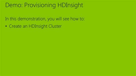 02 Getting Started With Hdinsight Ppt Download