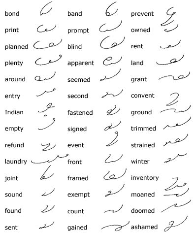 Shorthand Writing Symbols Artofit