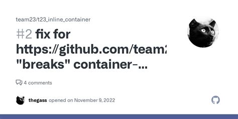 Fix For Team23t23inlinecontainerissues1 Breaks Container Sorting