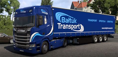 Combo Skin Bałtyk Transport V10 Ets2 Mod Download