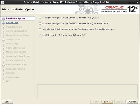 Oracle Base Oracle Database 12c Release 1 121 Rac On Oracle Linux 7 Using Nfs