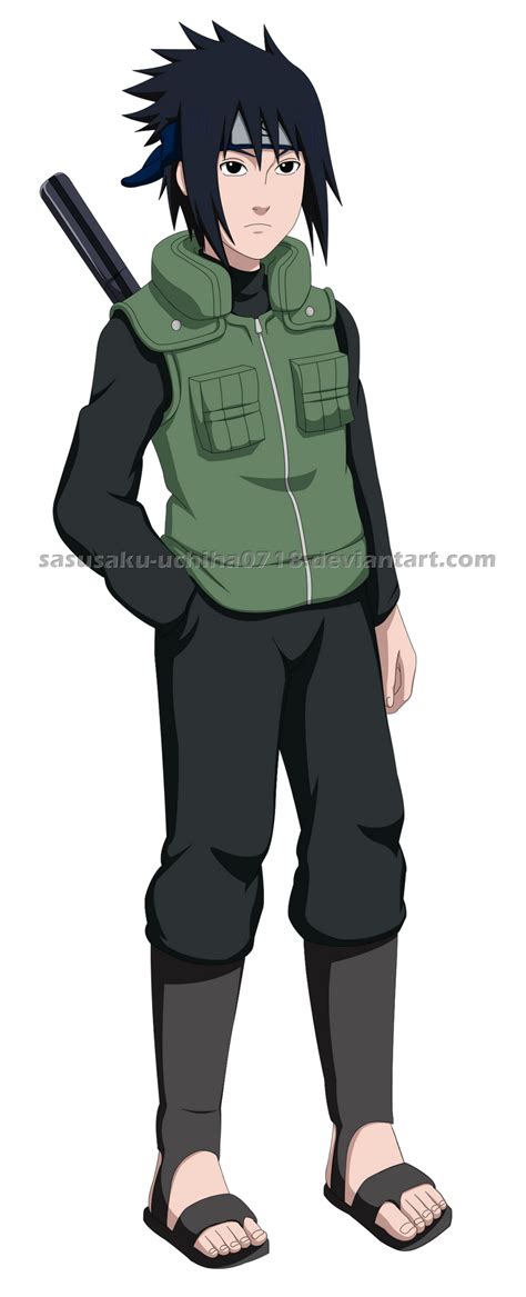 Sasuke Uchiha Jounin By Sasusaku Uchiha0718 On Deviantart