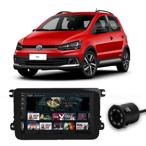 Central Multimídia Volkswagen Fox 2019 A 2020 Full Touch 7 Polegadas Espelhamento Ios Android