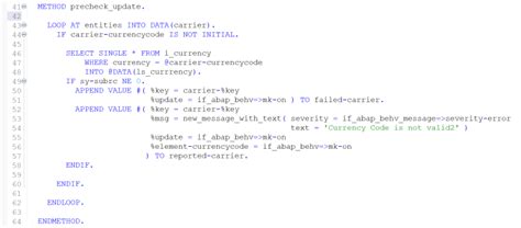 Abap Restful Application Programming 20 Field Validations