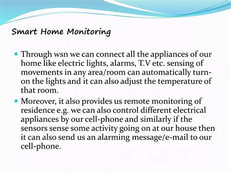 Wireless Sensor Network Wsn Pptx