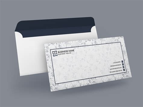 100 Printable Envelope Designs For MS Word Download