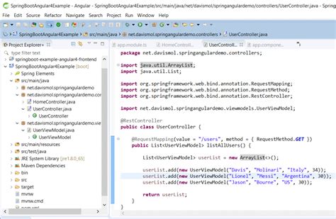 Creare Una Web Application Con Spring Boot Mongodb Angular 4 E