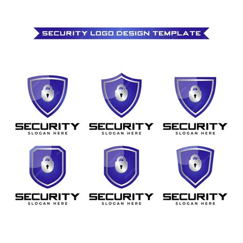 Premium Vector Security Logo Design Template Set