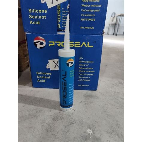 Proseal Silicon Sealant Clear White Sold 1pcs Shopee Philippines