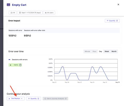 Error Analysis And Session Replay Contentsquare Help Center Documentation And Support