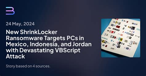New Shrinklocker Ransomware Targets Pcs In Mexico Indonesia And