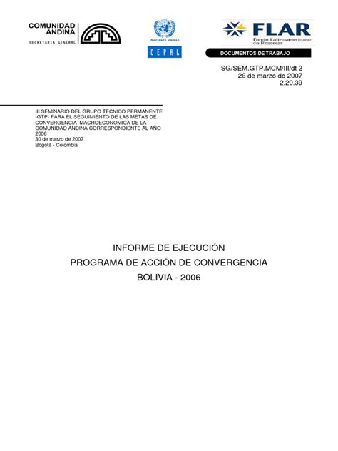 Sg Sem Gtp Mcm Iii Dt 2 Pdf Balance Presupuestario Del