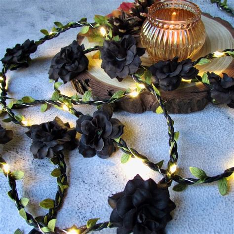 Rose String Lights Etsy